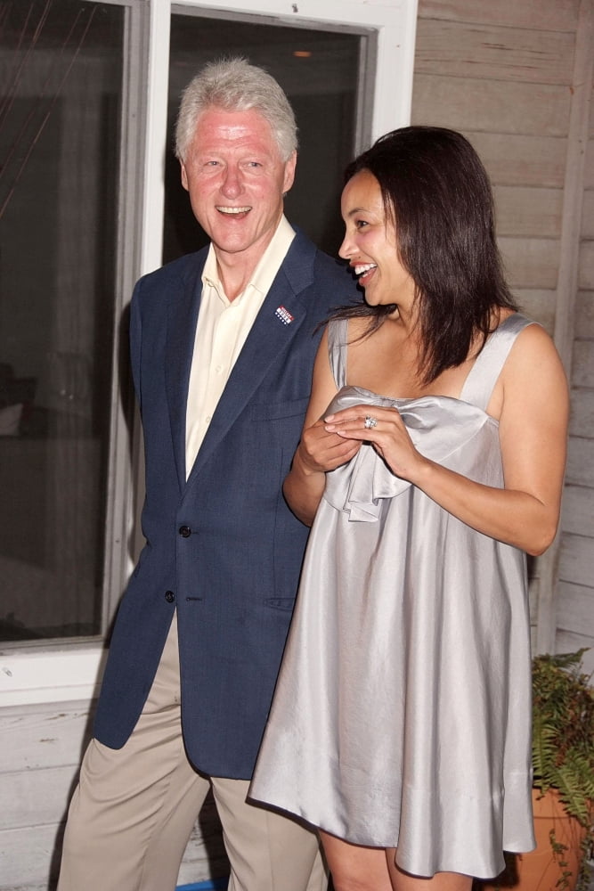 Bill Clinton Jaci Reid In Attendance For Hillary Clinton For President ...