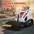 MachPro Stand-On Mini Skid Steer Loader with Briggs & Stratton 13.6HP ...