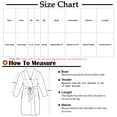 Aueoeo Stripe Bathrobe for Women Fall Winter Warm Flannel Long Sleeved ...