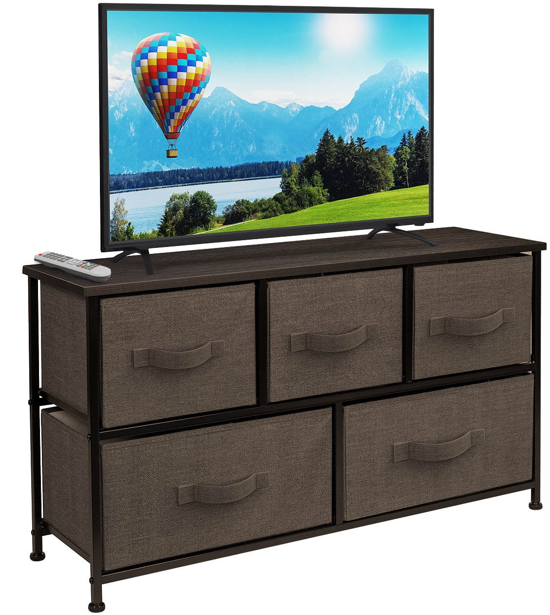 Storage Cube Dresser - Brown - Walmart.com