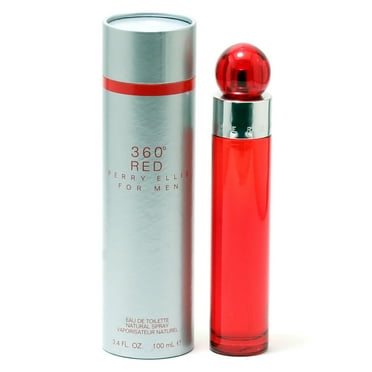 Perry Ellis 360 Red Cologne for Men, Eau De Toilette Perfume Spray, 3.4 ...