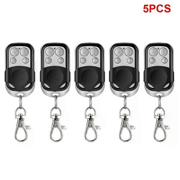 Universal 4 Buttons Garage Door Opener Remote Control 433MHZ Clone ...