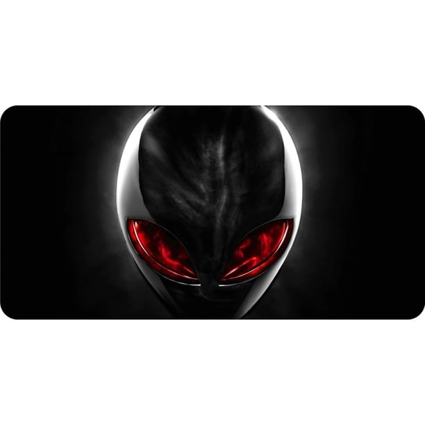 Alien With Red Eyes Centered Photo License Plate - Walmart.ca