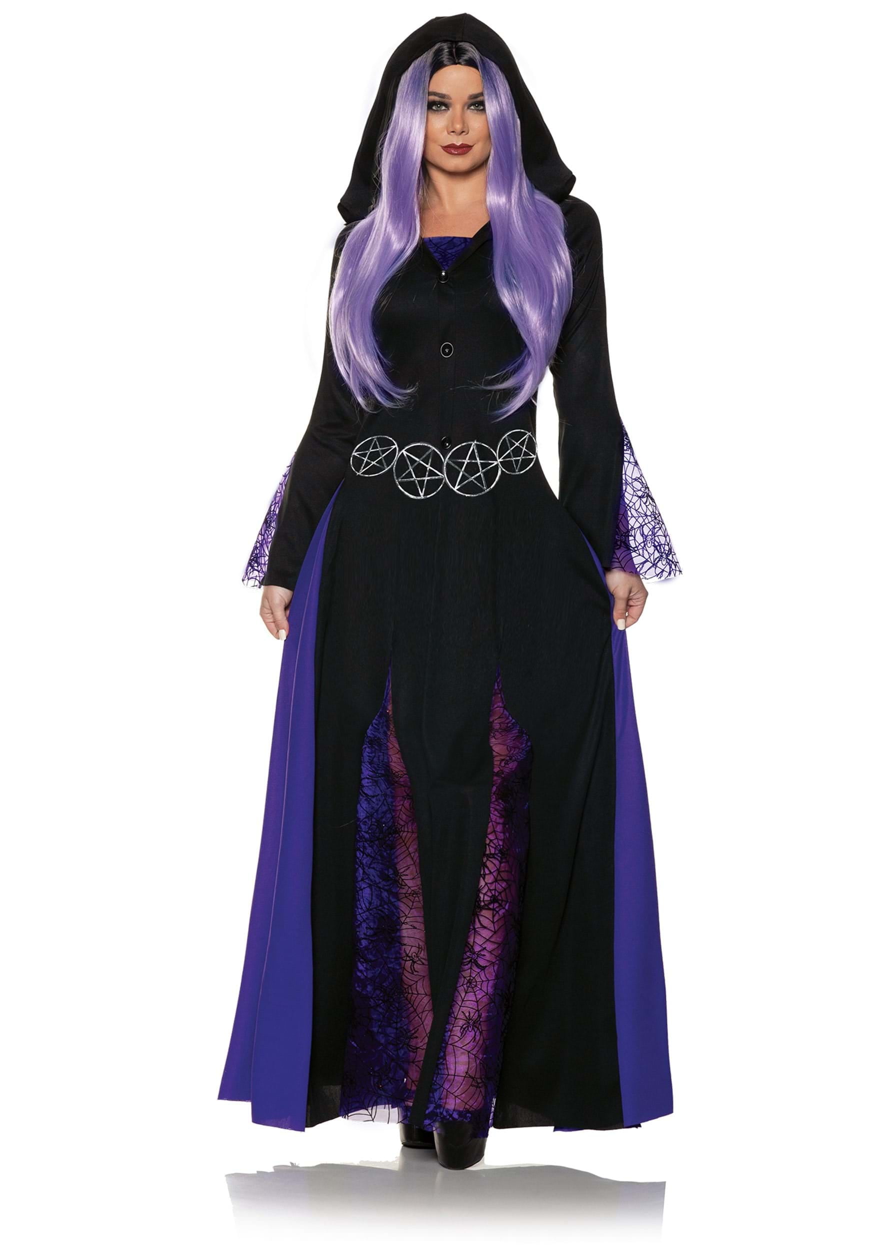 Underwraps Mystic Witch Women's Fancy-Dress Costume for Adult, XS ...