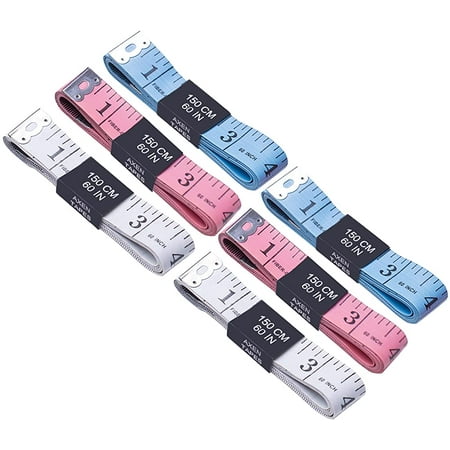 ALmi 6 Pack Soft Tape Measure. Measuring Tape for Body Measurements ...