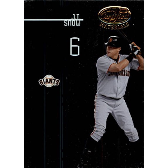 2005 Leaf Certified Materials #52 J.T. Snow MLB Baseball Trading Card ...
