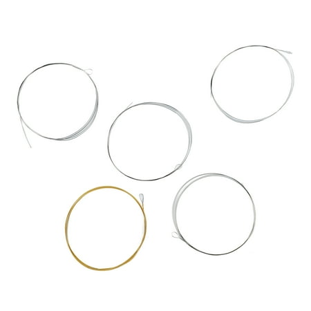 5 Banjo String Kit, Banjo String Set Strong Penetration Full Resonance ...