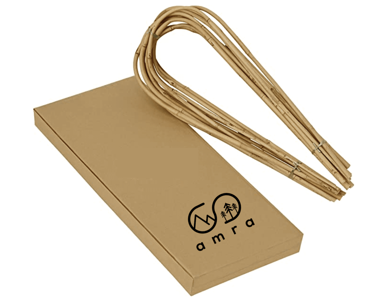 18 inch Bamboo Trellis, U Shaped Trellis, Plant Stand, Climbing Plant ...