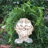 Homestyles Antique White Ole Salty the Muggly Face Humorous Statue ...
