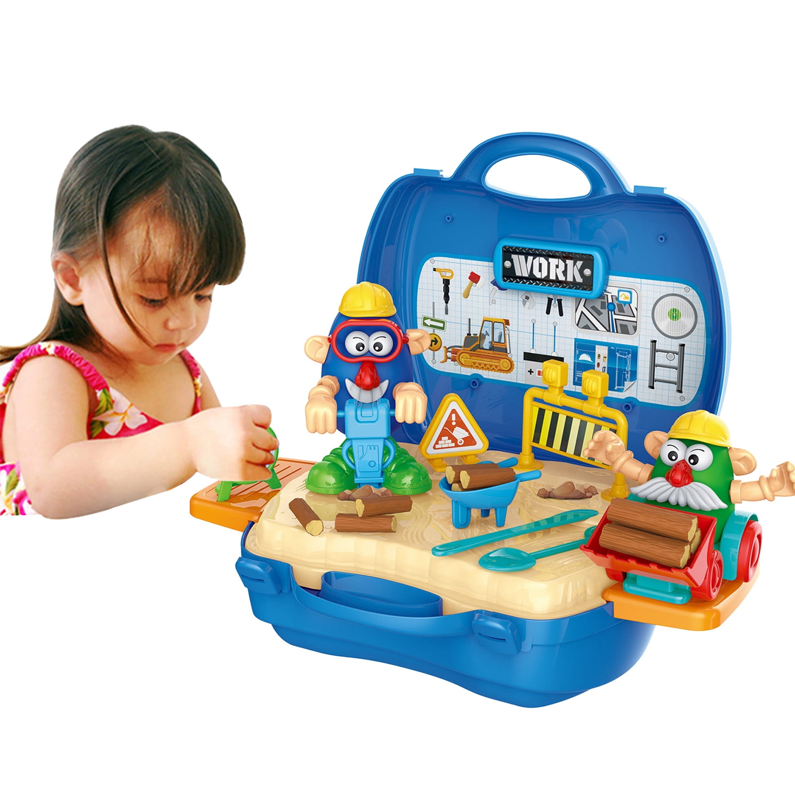 Drppepioner Kids toys Mini Family Set Set toys Set Pretend Play toy Set ...