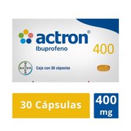 Actron Ibuprofeno 600 mg 10 capsulas | Walmart en línea