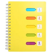 Spiral Notebook Dividers - Walmart.com