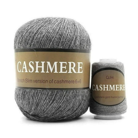 Mongolian Cashmere Yarns Kit For Hand-knitted Crafts Ball Scarf Wool 50 ...