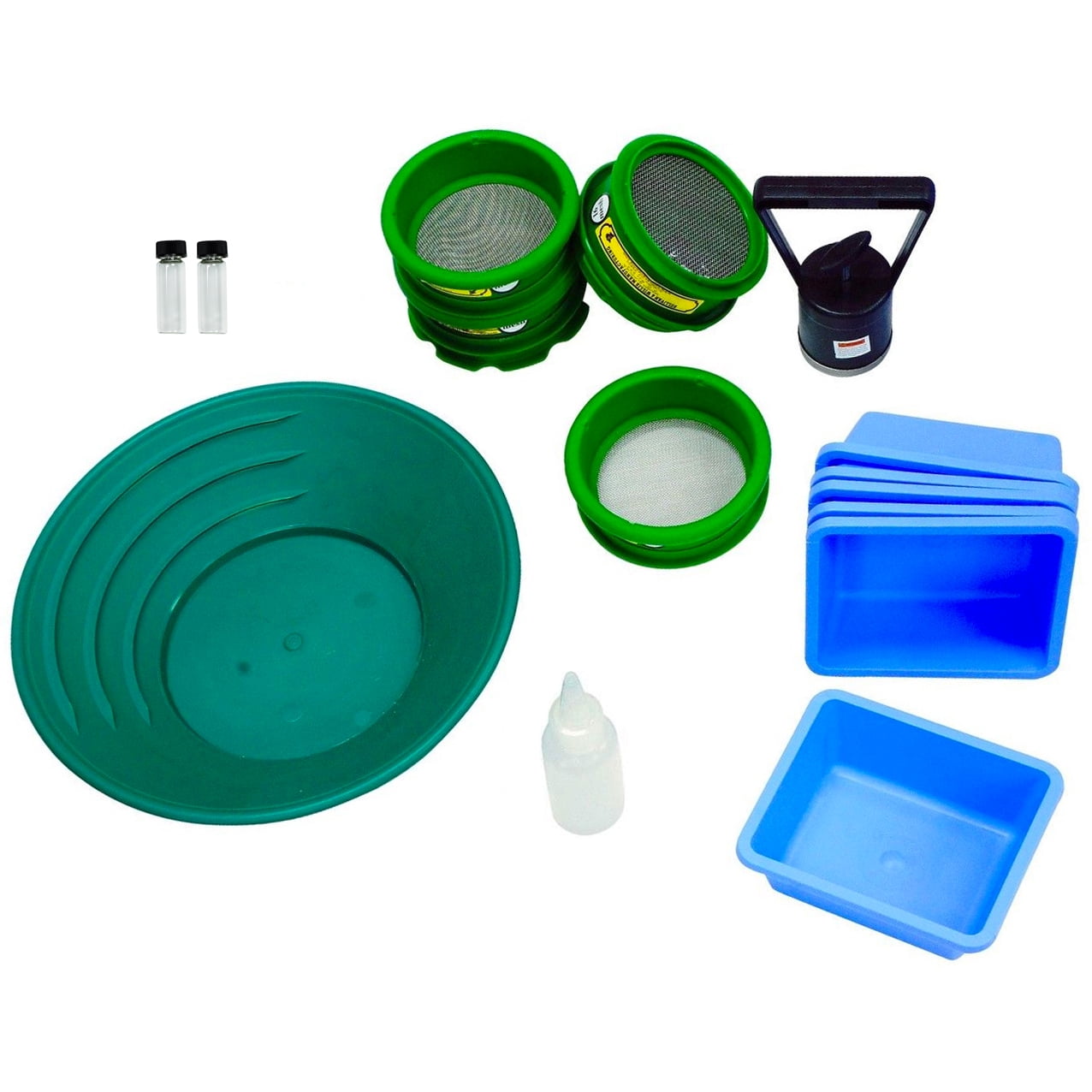 Gold Cube Gold Panning Fine Gold Super Concentrates Clean-Up Kit ...