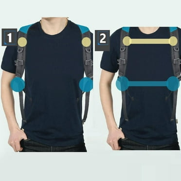 Ikerall Sternum Straps For Backpacks 1-pack,Adjustable Chest Strap with Emergency Whistle Buckle ...