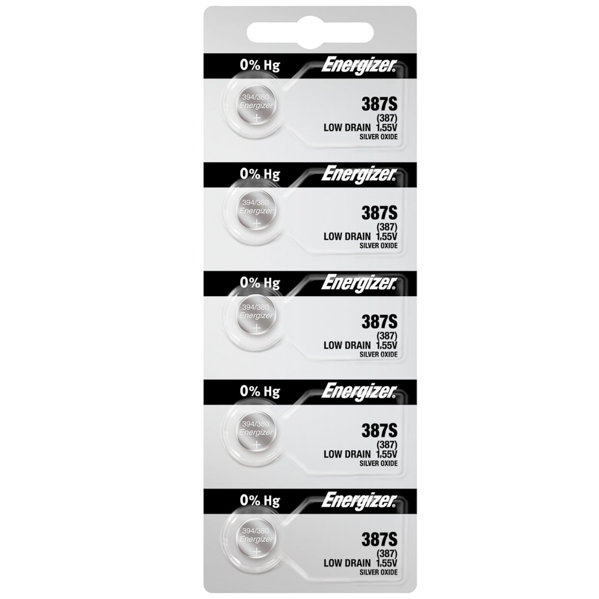 Click here for Energizer 387s 387 Silver Oxide Watch Battery (5 P... prices