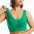 Dwellite Breathable Sports Bra for Women Wireless Comfy High Support ...