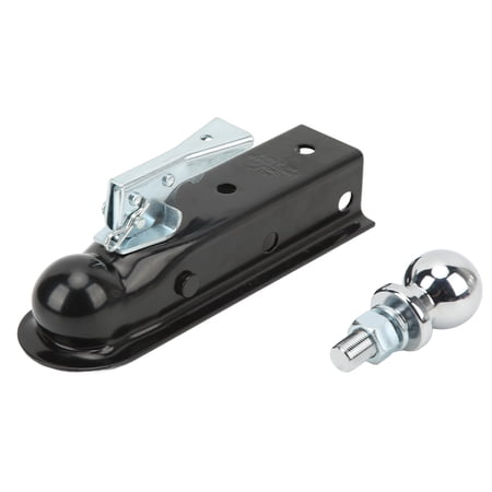 Trailer Coupler, Heavy Duty Steel Quick Release Handle Trailer Tongue ...