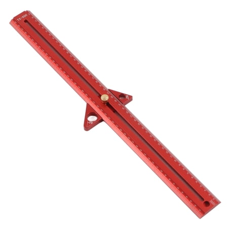 Wood Measuring Angle Ruler, Anodized Clear Scale Woodworking Track ...
