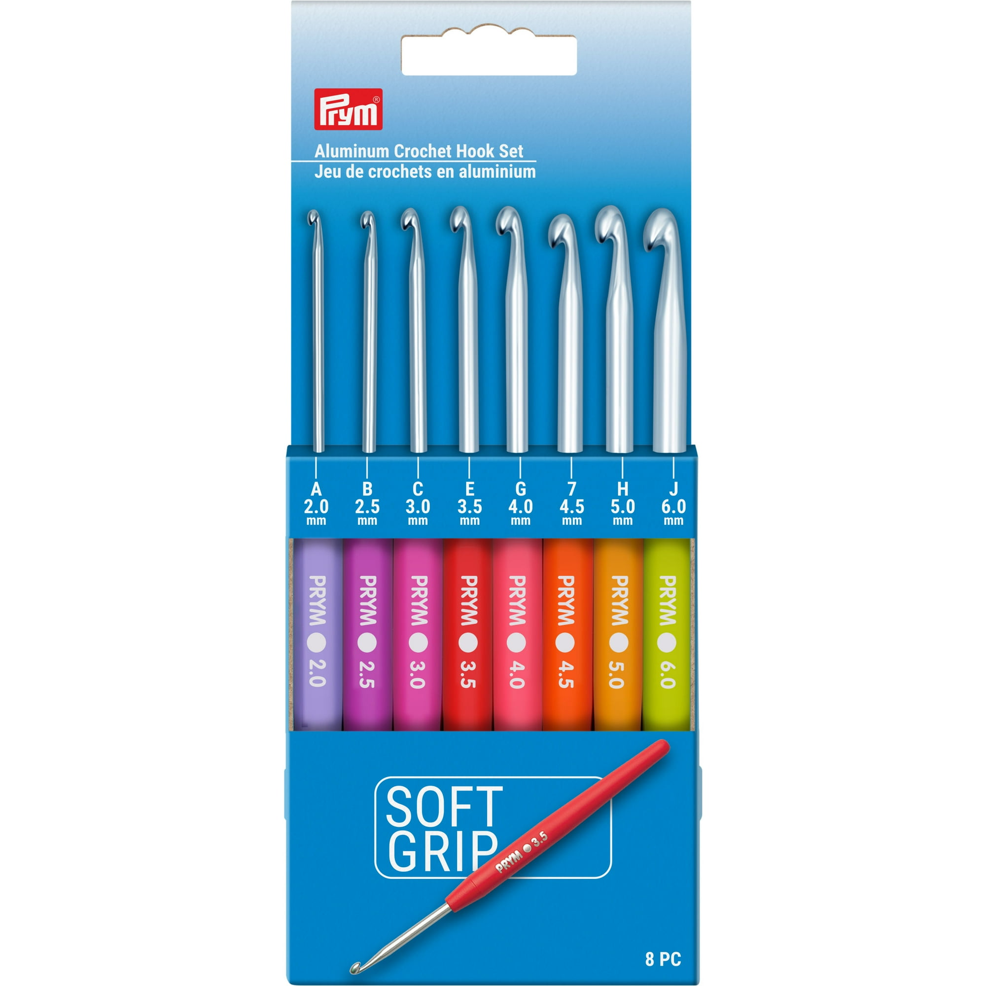Click here for Prym Soft Grip Aluminum Crochet Hook Set  2-6mm prices