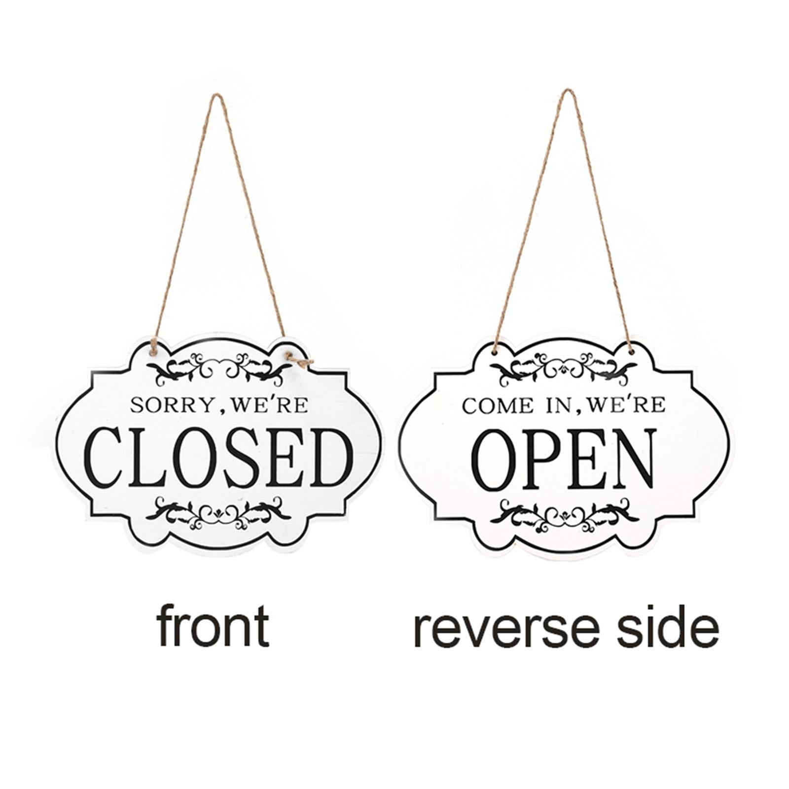 Hanging Open Sign Clip Art