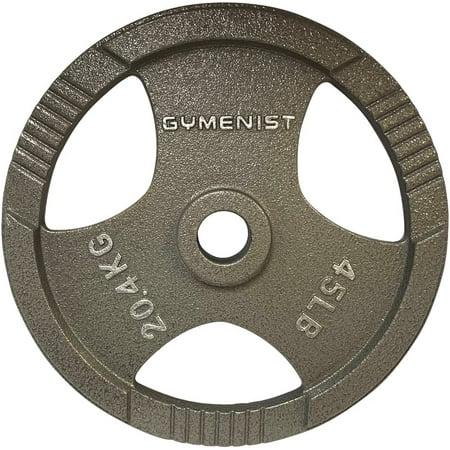 Hantdan Single Weight Plates Exercise Workout Plate Fits 2 INCH Olympic ...