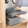 Fabric Storage Boxes 15 9 8 8 3inch Storage Baskets For Shelves