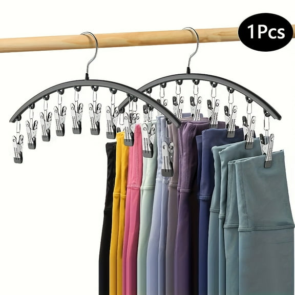 Legging Organizer for Closet, Metal Yoga Pants Hangers 60 Pack Hanging ...