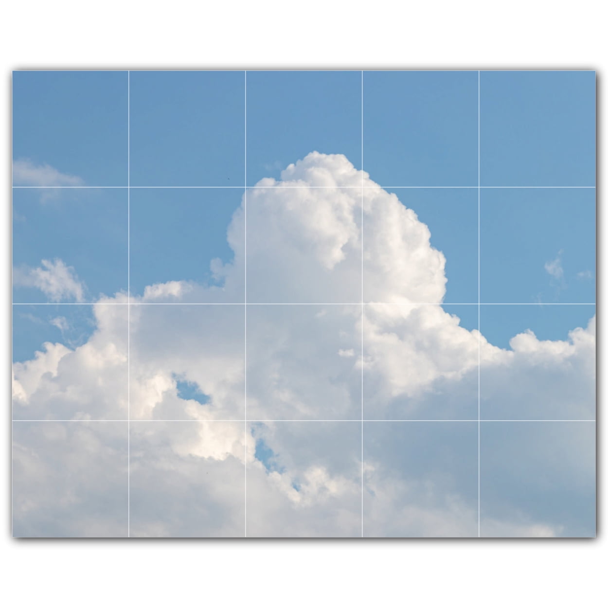 Picture-Tiles.com: Clouds Ceramic Tile Wall Mural WAL500395-54XL. 60"W ...