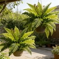 Seyotauo Artificial Vegetations, Plastic Vegetations Bushes Fern Grass ...