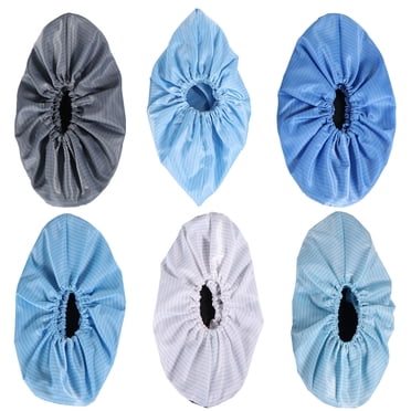 100PCs 100% Latex Free Anti-Slip Disposable Non-Woven PP Shoes Cover by ...