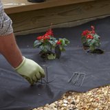 Expert Gardener Heavy Duty Landscape Pins, 4" x 1", Silver, Metal ...