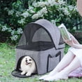 SAEWUD 3-in-1 Pet Stroller for Small & Medium Dogs and Cats, Foldable ...