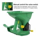 Spreader,With 5 Adjustable Seeder 1.5l With Handheld Seed Snow Lawn ...