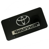 Toyota Logo License Plate (Black) - Walmart.com