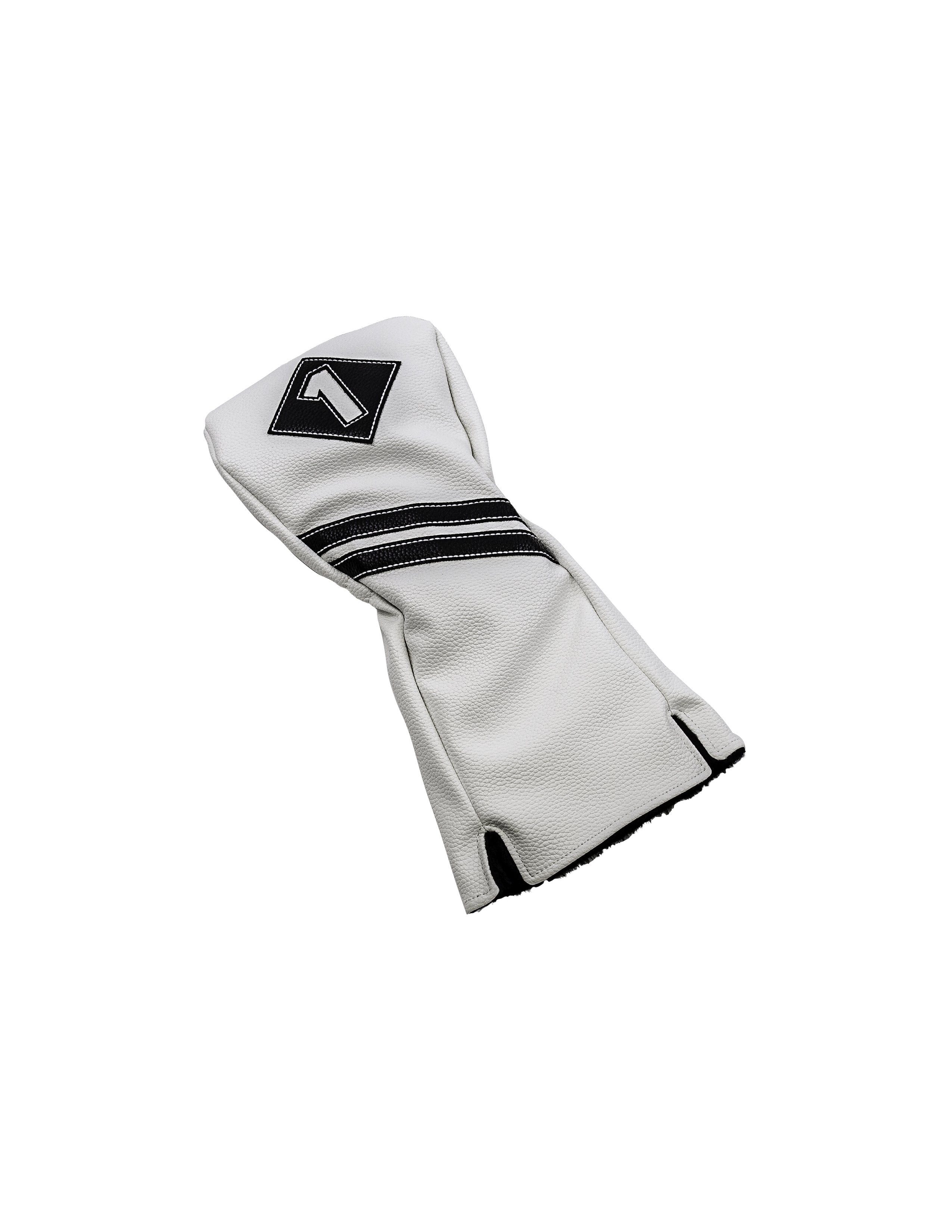 JEF World of Golf Vintage Driver Headcover White / Black - Walmart.com