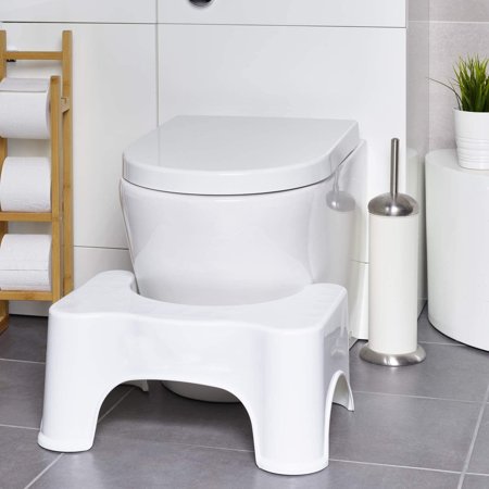 Squatting Toilet Stool - Bathroom Step Up Stool for Relieves ...
