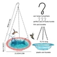 Bird Feeding Dish Tray Platform Feeder Bird Water Bowl Bird Bath for ...