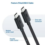 Cable Matters USB-C to USB-C Cable, 6 ft, 4K 60Hz Video, 100W Charging ...