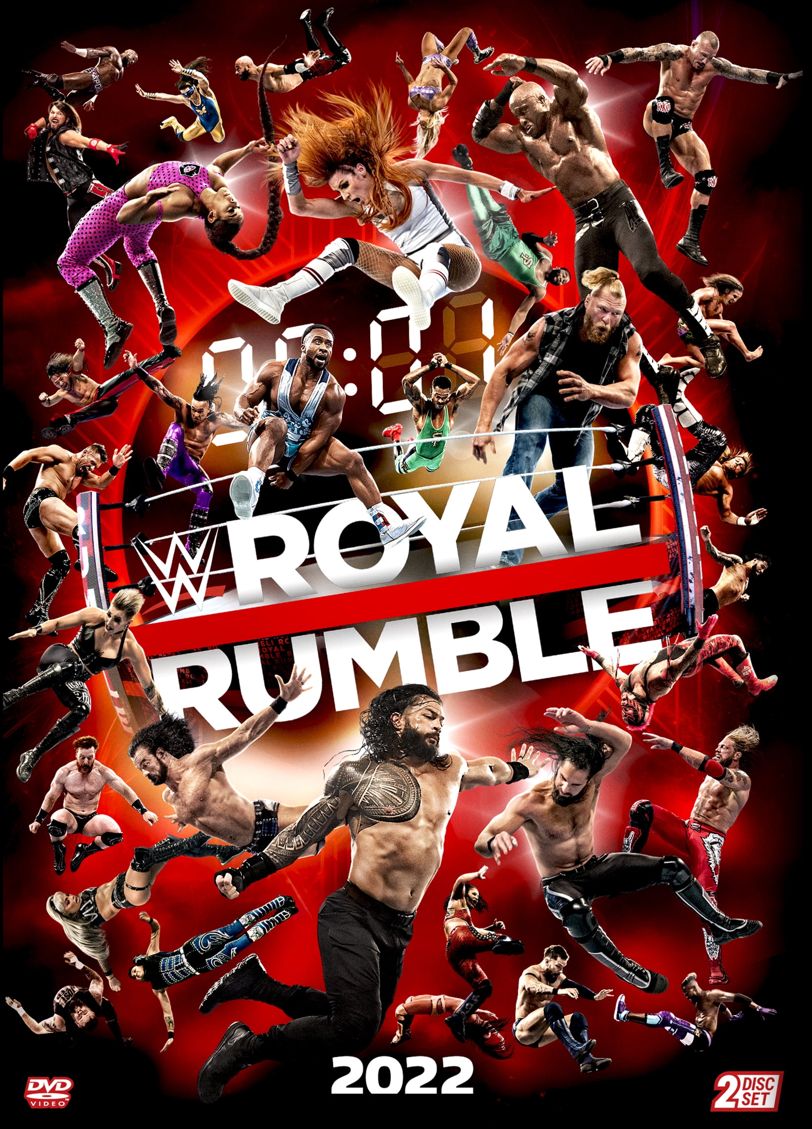 WWE: Royal Rumble 2022 (DVD) - Walmart.com