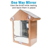 Walmart 2 Way See Through Mirrored Bird House - Window Mounted Nesting ...