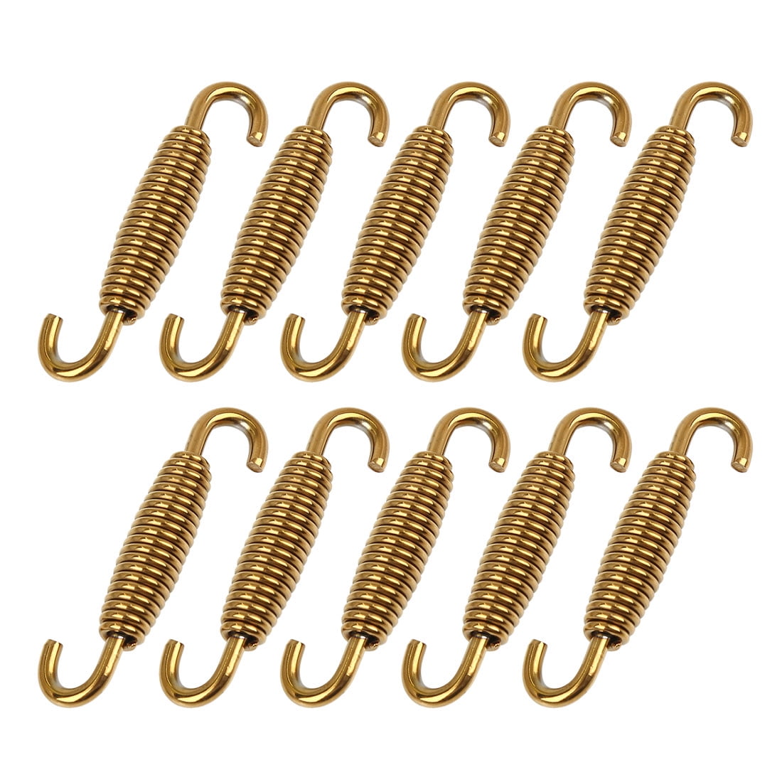 10pcs 60mm Resorte Giratorio de Tono Oro de Tubo de Escape de La ...