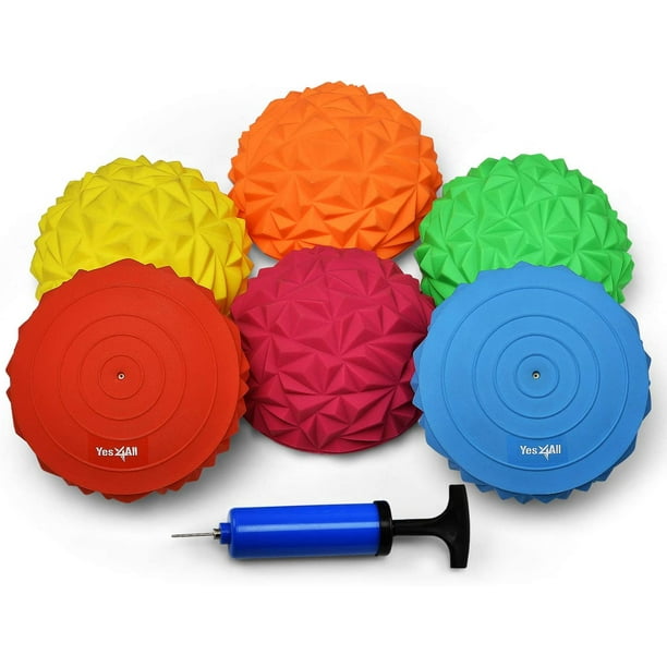 Yes4All Rocky Balance Pod - Set 6 pods in multiple colors - Walmart.com