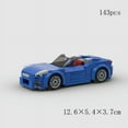 City Speed Convertible MOC Old Car Super Race Vehicle Model Building ...