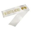 Koyal Wholesale Funny Graduation Party Sashes, Educated AF - Walmart.com