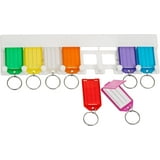 Key Rack with Tags, 8-Hooks, Wall-Mounted, White - Walmart.com