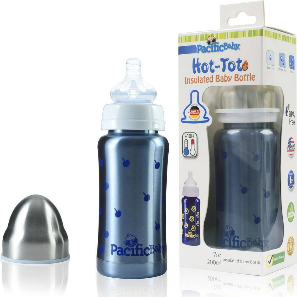 Pacific Baby Hot-Tot 7-oz Insulated Baby Bottle - Walmart.com - Walmart.com