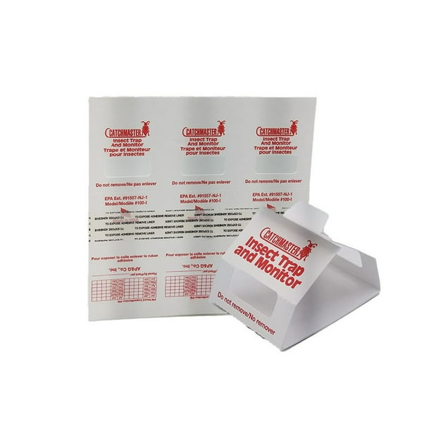 Catchmaster 100i Insect Glue Traps/Monitors - Catches Insects ...