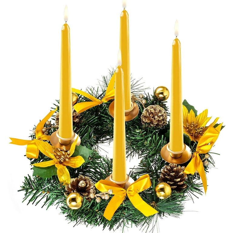 Advent Wreath Table Setting