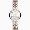 Emporio Armani Women's Retro Mother of Pearl Two-Tone Stainless Steel ...